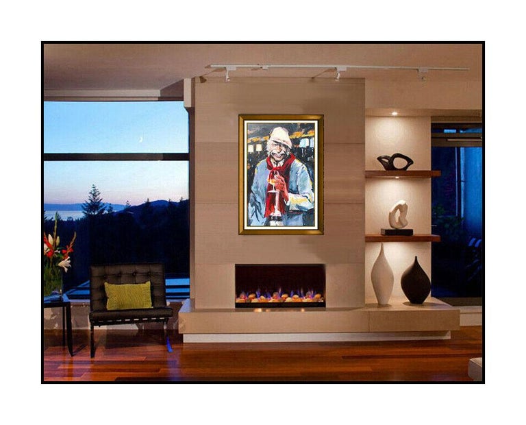 Aldo Luongo - ALDO LUONGO Original OIL PAINTING on CANVAS The HAWK ...