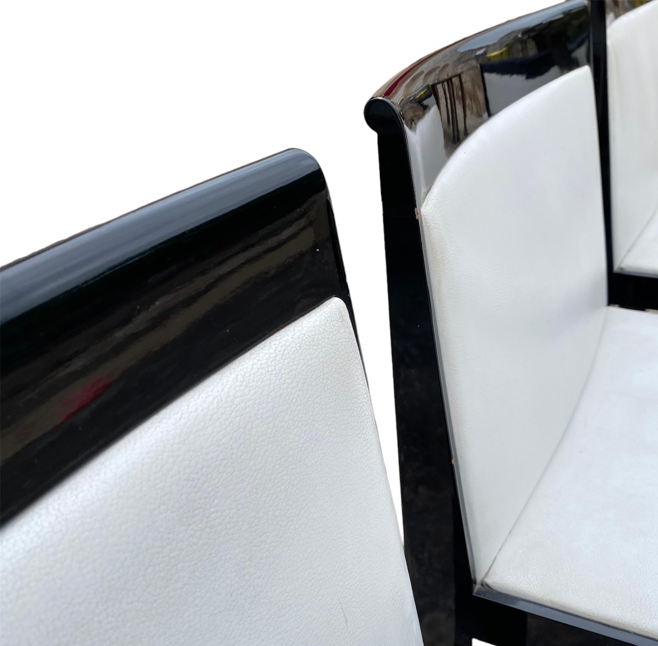 Aldo Rossi and Luca Meda Set of 6 "Teatro" Dining Chairs for Molteni ...