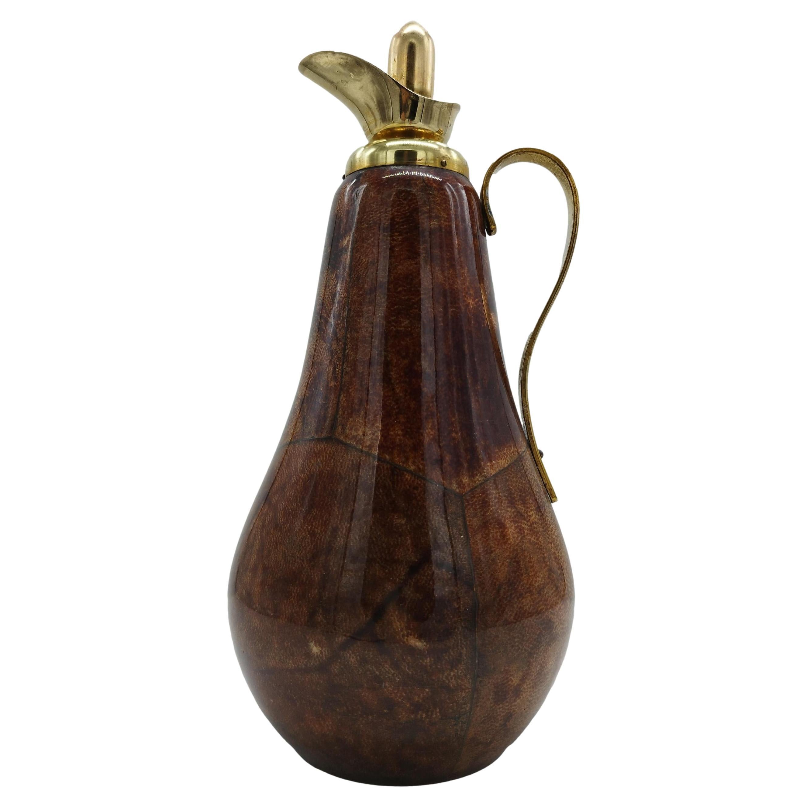 Aldo Tura Mid-Century Modern Italian Brass Cocktail Set for Napoleon ...