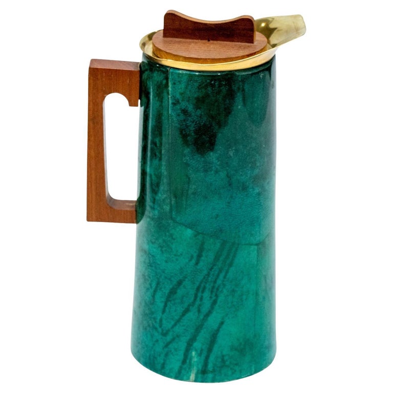 Aldo Tura Goatskin Thermos For Sale at 1stDibs