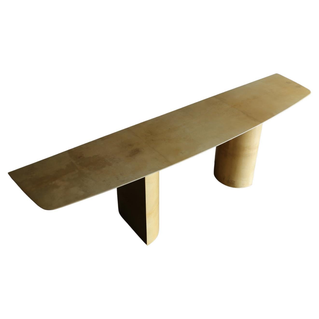 Frank Gehry, Easy Edges Cardboard Console Table, circa 1973 at 1stDibs