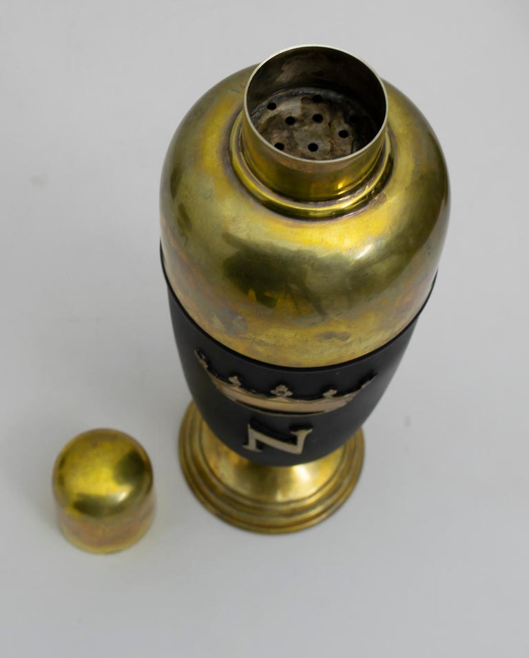 Aldo Tura Mid-Century Modern Italian Brass Cocktail Set for Napoleon ...