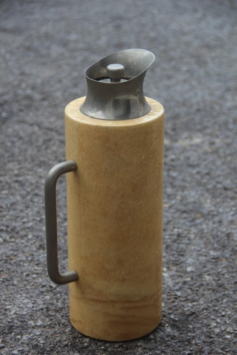 Aldo Tura Pitcher Bottle Goatskin Mid-Century Modern Italian Design ...