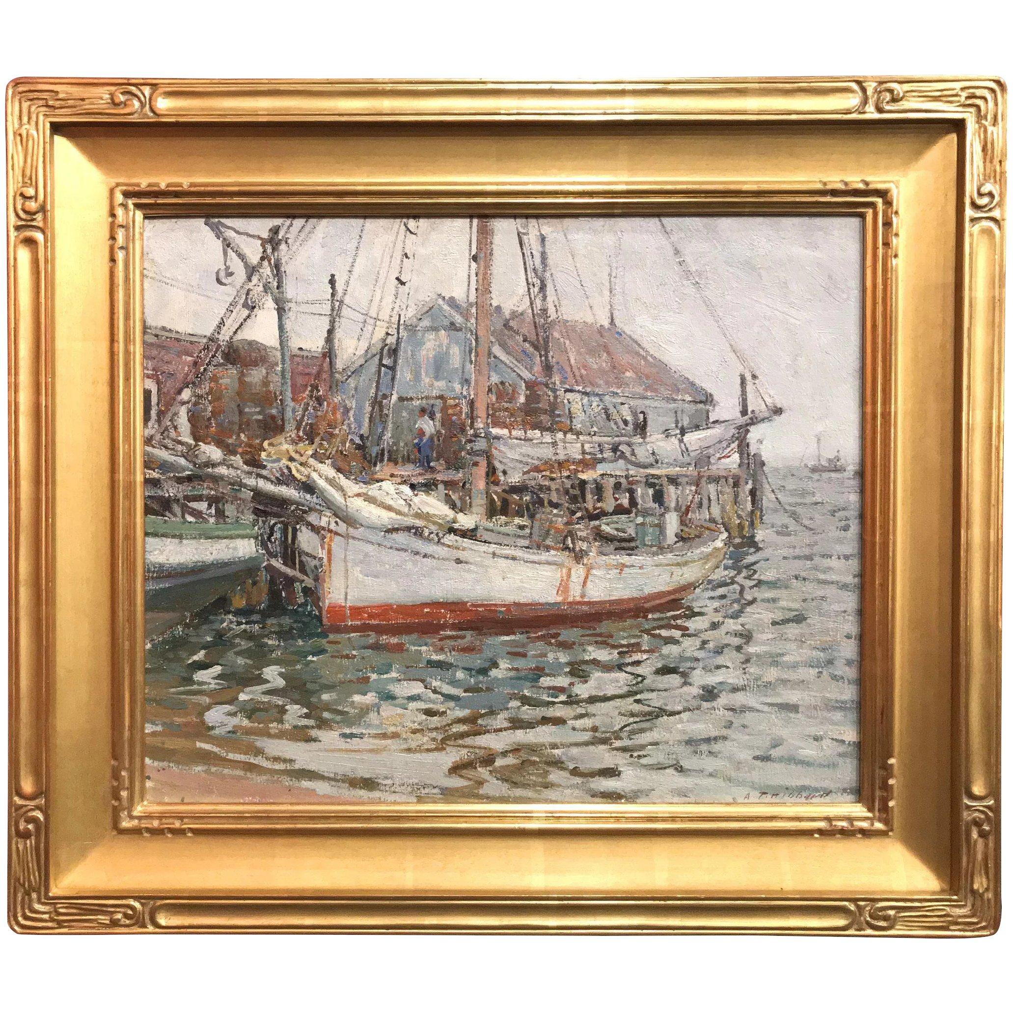 Aldro Thompson Hibbard - A.T. Hibbard Original Oil Painting On Canvas ...