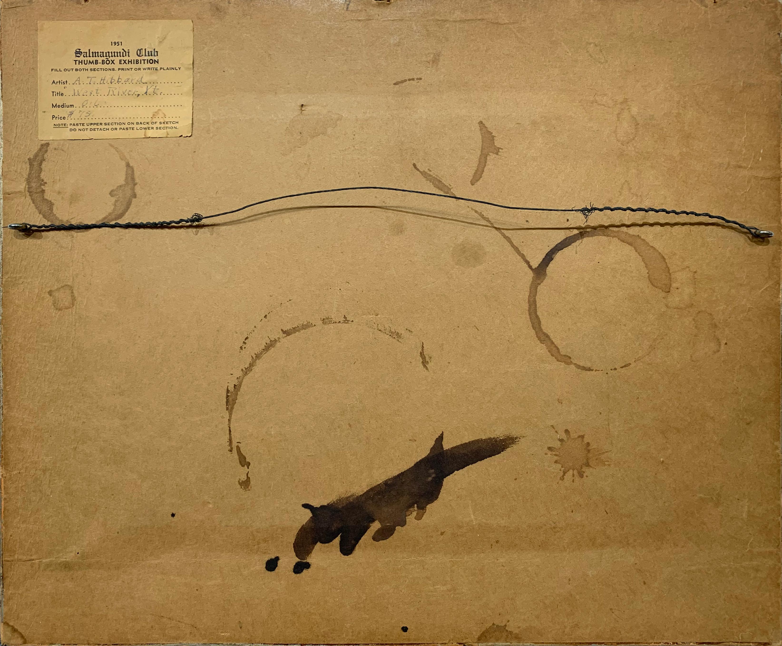 Aldro Thompson Hibbard - West River Vermont, Regional Winter Snow ...