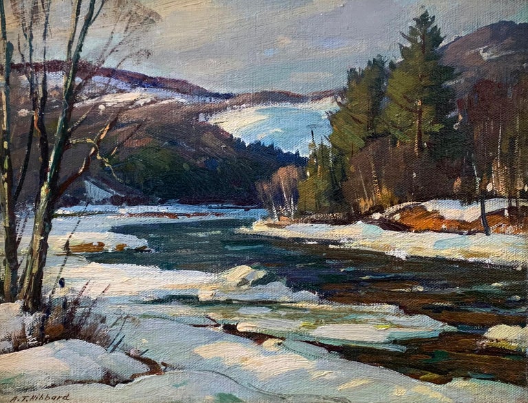 Aldro Thompson Hibbard - West River Vermont, Regional Winter Snow ...