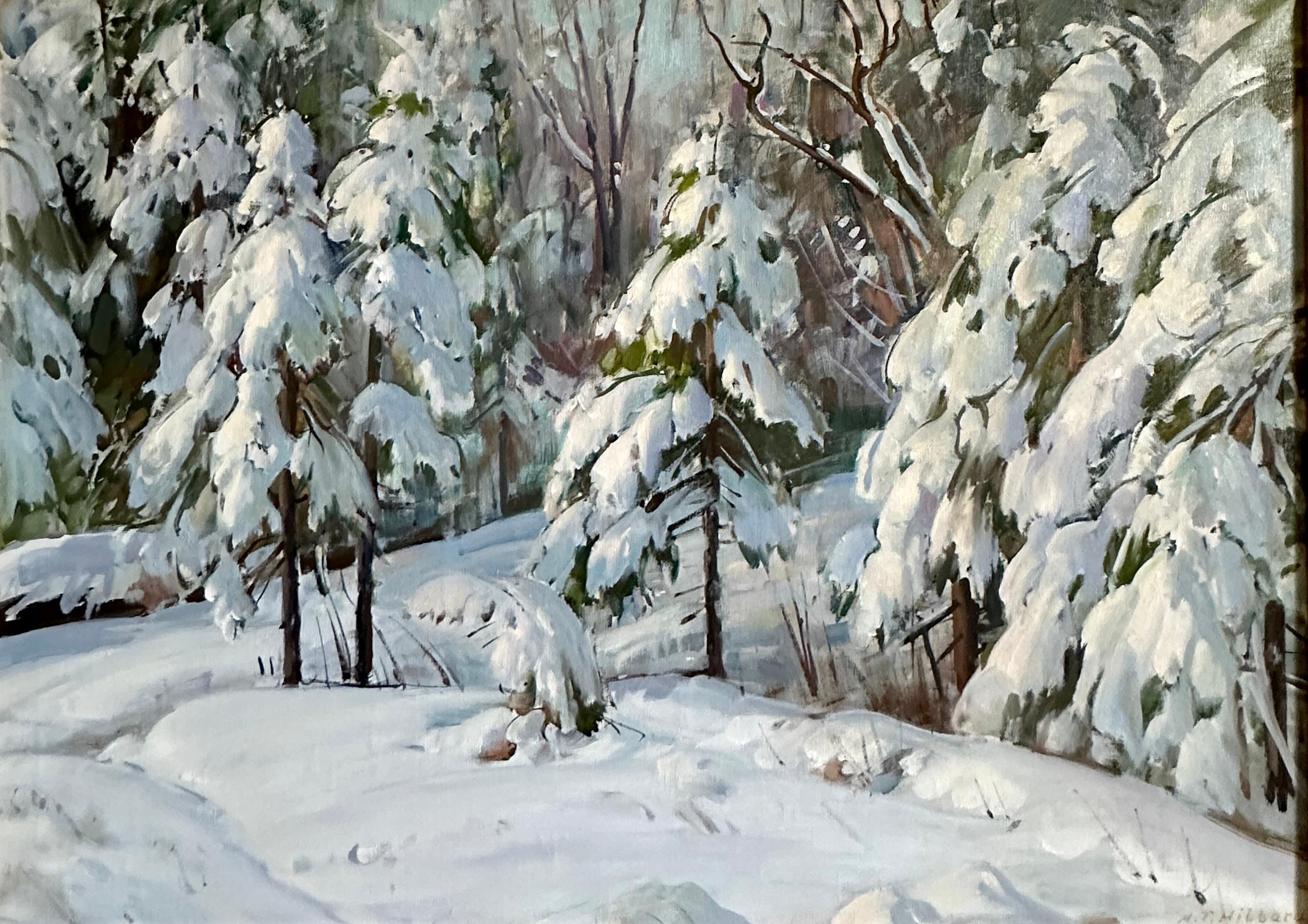 Aldro Thompson Hibbard - Winter Wonderland For Sale at 1stDibs