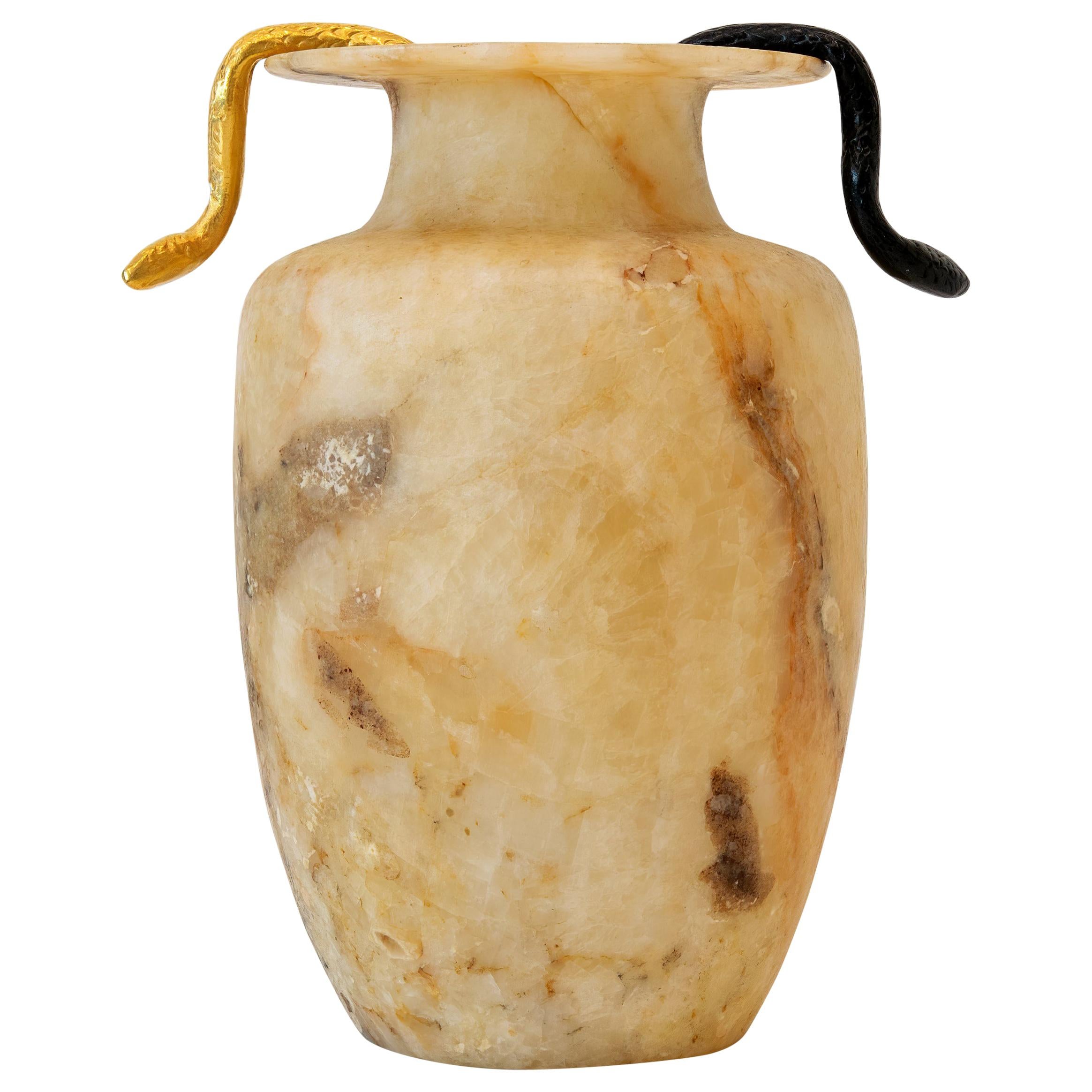 Contemporary Aluminum Cast Bamboo Vases For Sale at 1stDibs