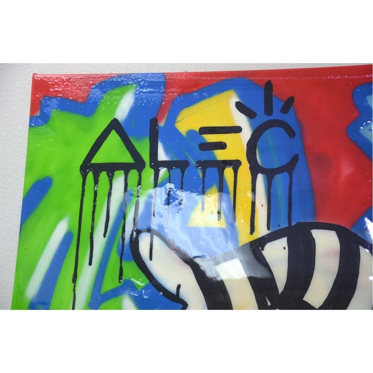 Alec Monopoly - Original Alec Monopoly Acrylic "JAIL FREE" Painting ...