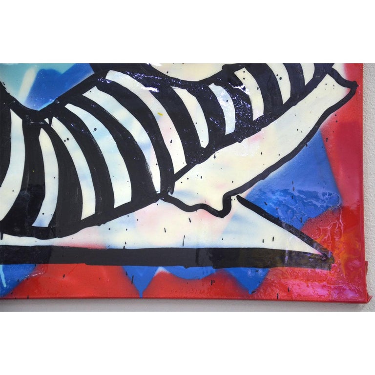 Alec Monopoly - Original Alec Monopoly Acrylic "JAIL FREE" Painting ...