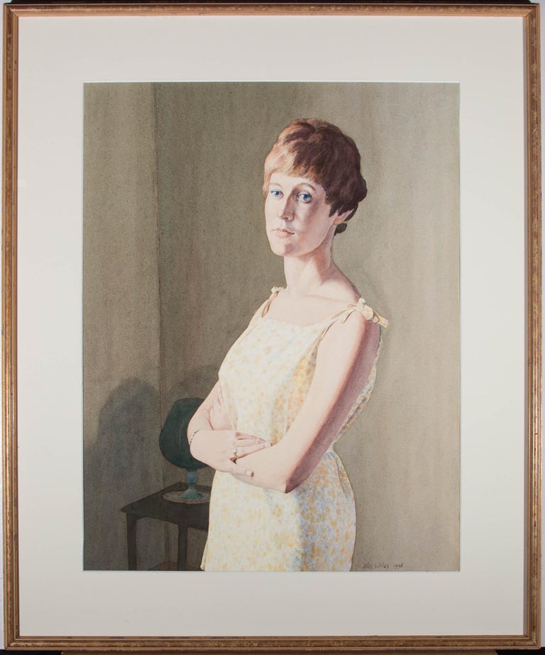 Alec Wiles - Alec Wiles (1924-2021) - 1998 Watercolour, The Engagement ...