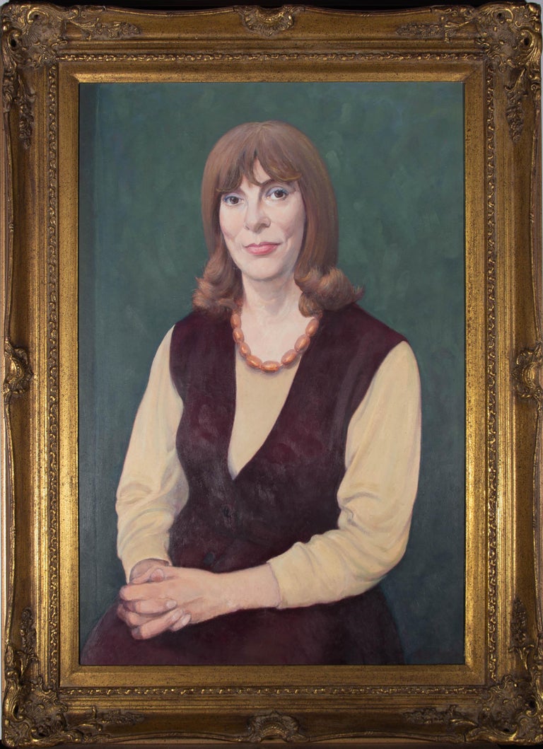 Alec Wiles - Alec Wiles (1924-2021) - 20th Century Oil, Portrait of a ...