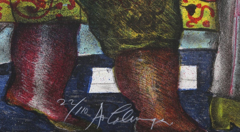 Alejandro Colunga - Autobus, Lithograph by Alejandro Colunga For Sale ...