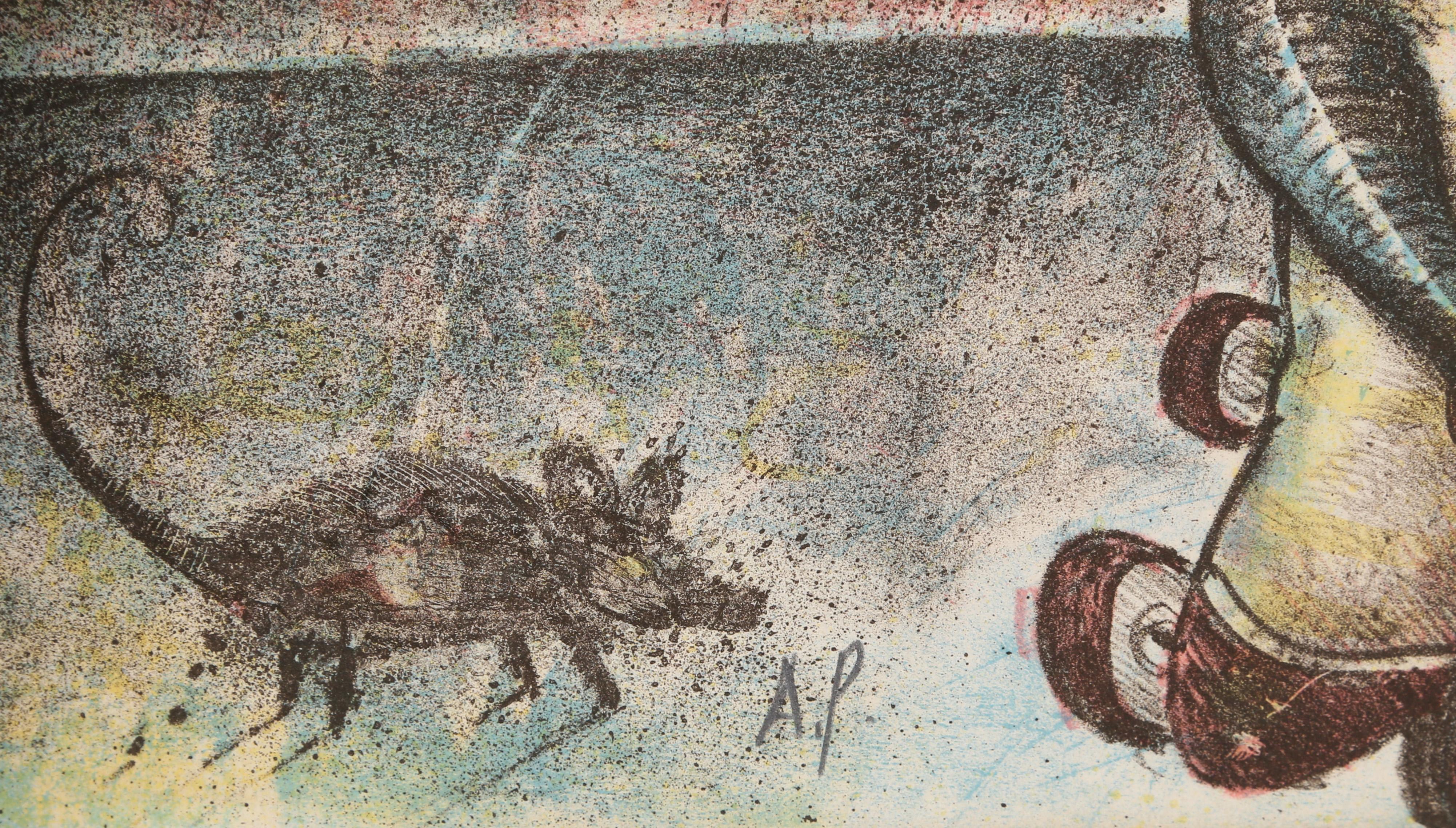 Alejandro Colunga - Nina con Vestido de Animalitos by Alejandro Colunga ...