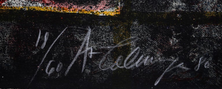 Alejandro Colunga - Payaso (Blue), Lithograph by Alejandro Colunga For ...