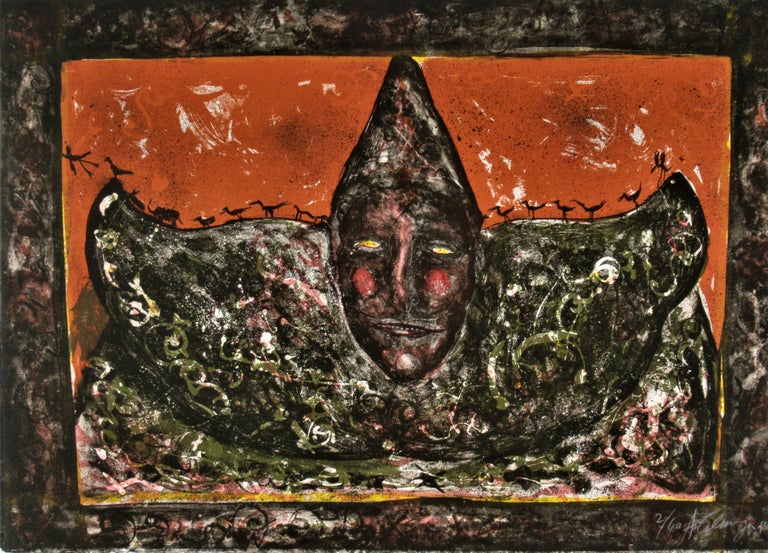 Alejandro Colunga - Payaso, Blue,Red and Yellow, 1980. The complete ...