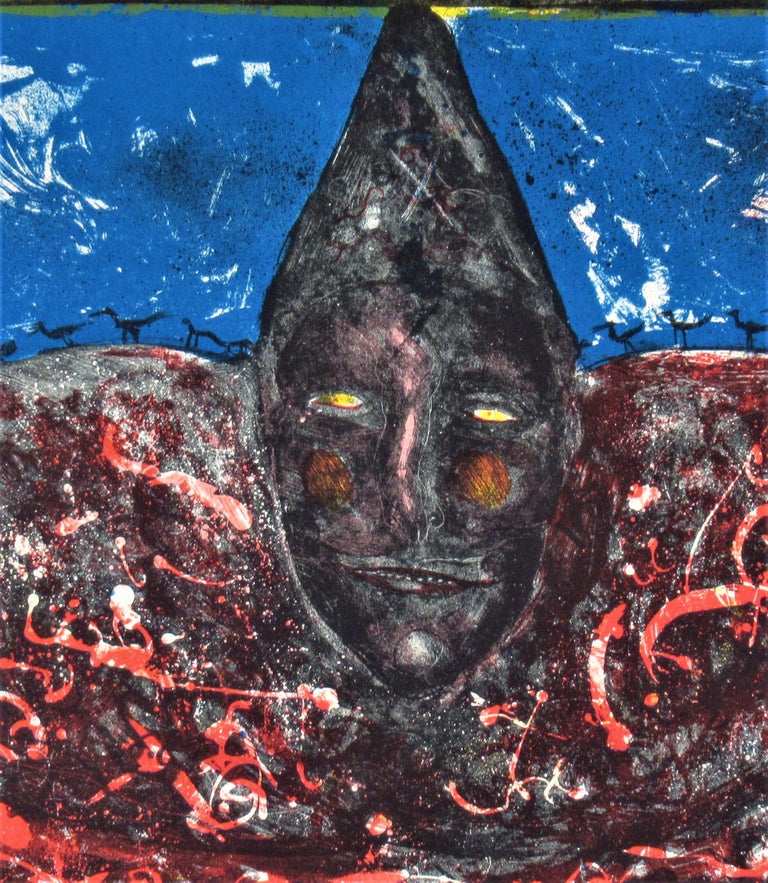 Alejandro Colunga - Payaso, Blue, Red and Yellow, 1980. The complete ...