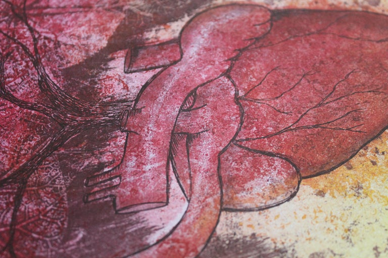 Alejandro Martínez - Open heart (Mexican Contemporary Art) For Sale at ...