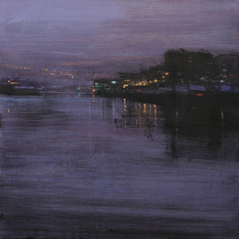 Alejandro Quincoces - Noche en la Ría For Sale at 1stDibs