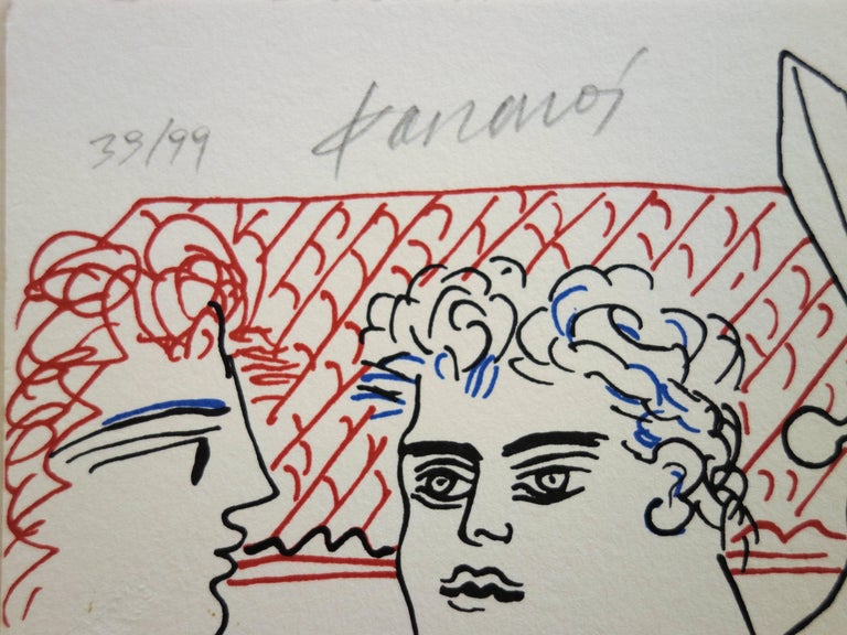 Alekos Fassianos - Mythology : Hercules - Original handsigned ...
