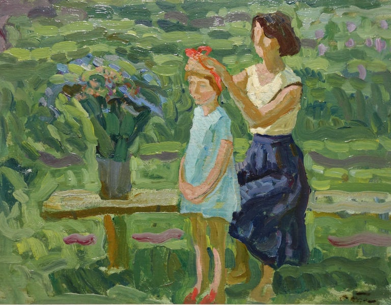 Aleksei and Sergei Tkachev - "The braid " Mother's Day,Little Girl ...