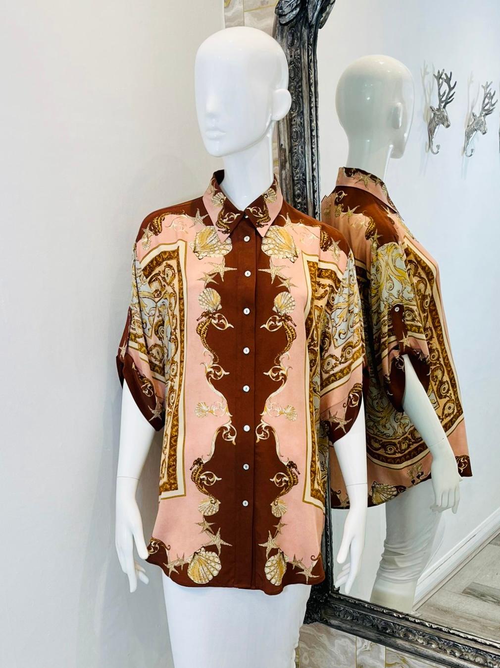 Alemais Silk Shirt For Sale at 1stDibs