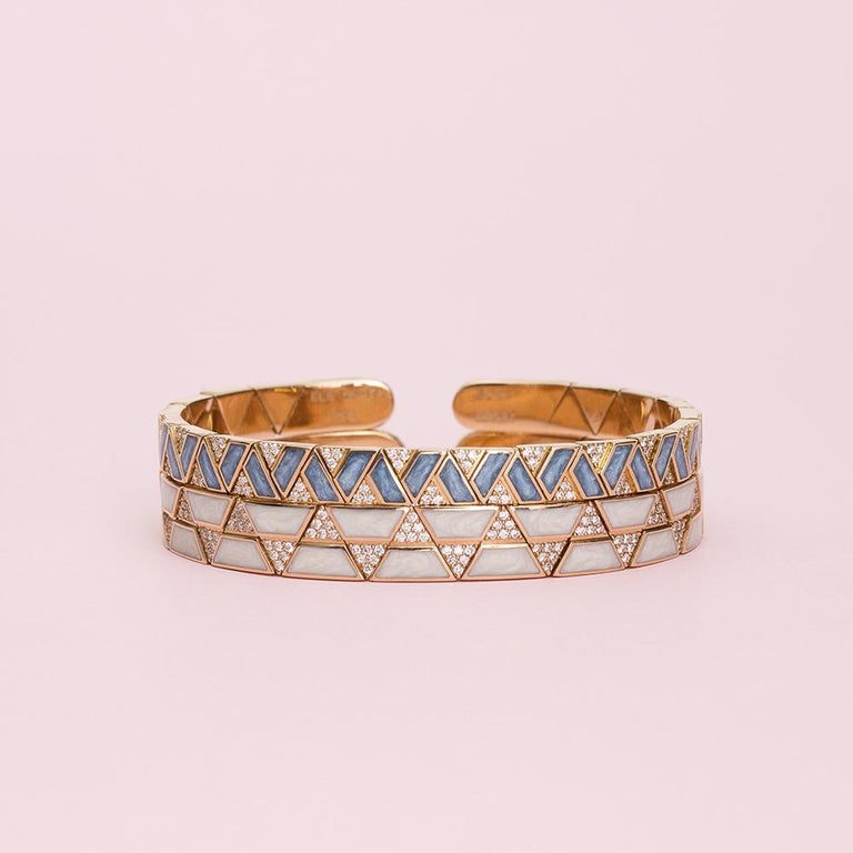 Alessa Guatemala Unity Stack 18 Karat Rose Gold Unity Stacks Collection ...