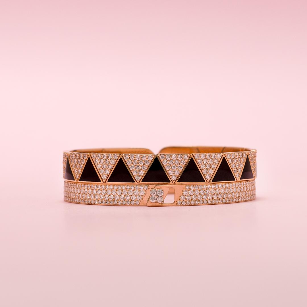 Alessa London Unity Stack 18 Karat Rose Gold Unity Stacks Collection ...
