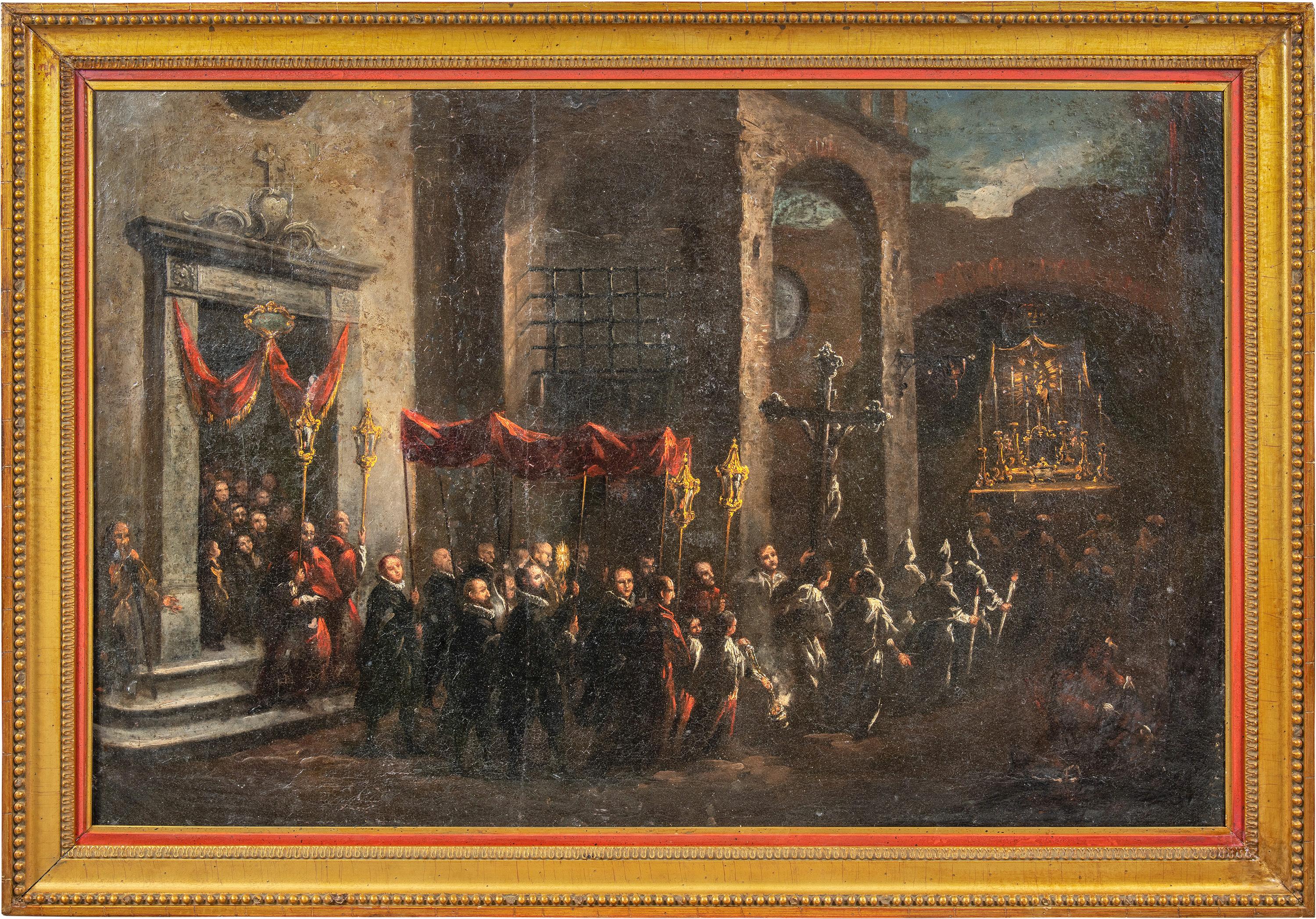 Alessandro Magnasco (Italian school) - 18th century figure painting ...