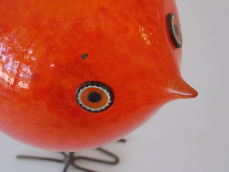 Alessandro Pianon Pulcini Glass Bird For Sale at 1stDibs