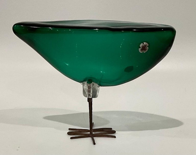 Alessandro Pianon Rare Form Murano Pulcino Pulcini Bird Sculpture in ...
