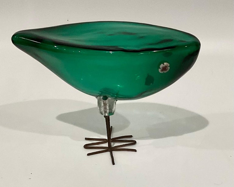 Alessandro Pianon Rare Form Murano Pulcino Pulcini Bird Sculpture in ...