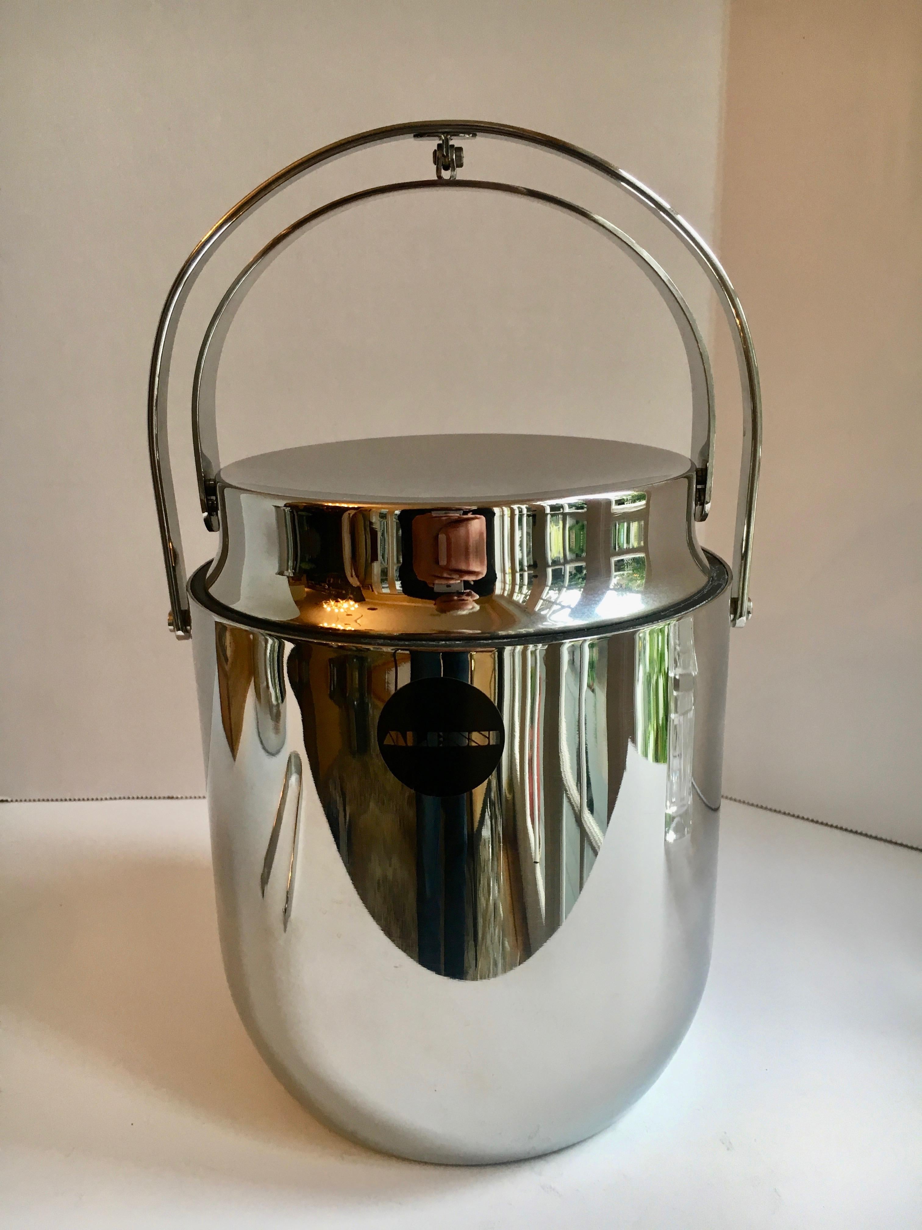 Alessi Ice Bucket Tongs and Pitcher at 1stDibs | alessi champagne ...