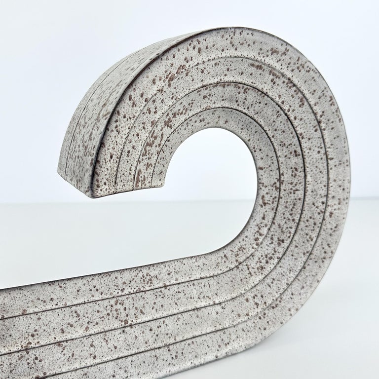 Alessio Tasca "Cornovaso" Sculptural Ceramic Vase at 1stDibs