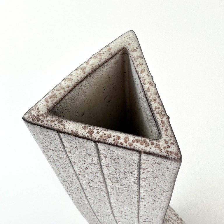 Alessio Tasca "Cornovaso" Sculptural Ceramic Vase at 1stDibs