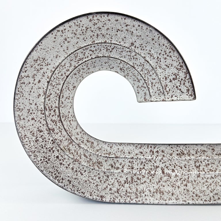 Alessio Tasca "Cornovaso" Sculptural Ceramic Vase at 1stDibs