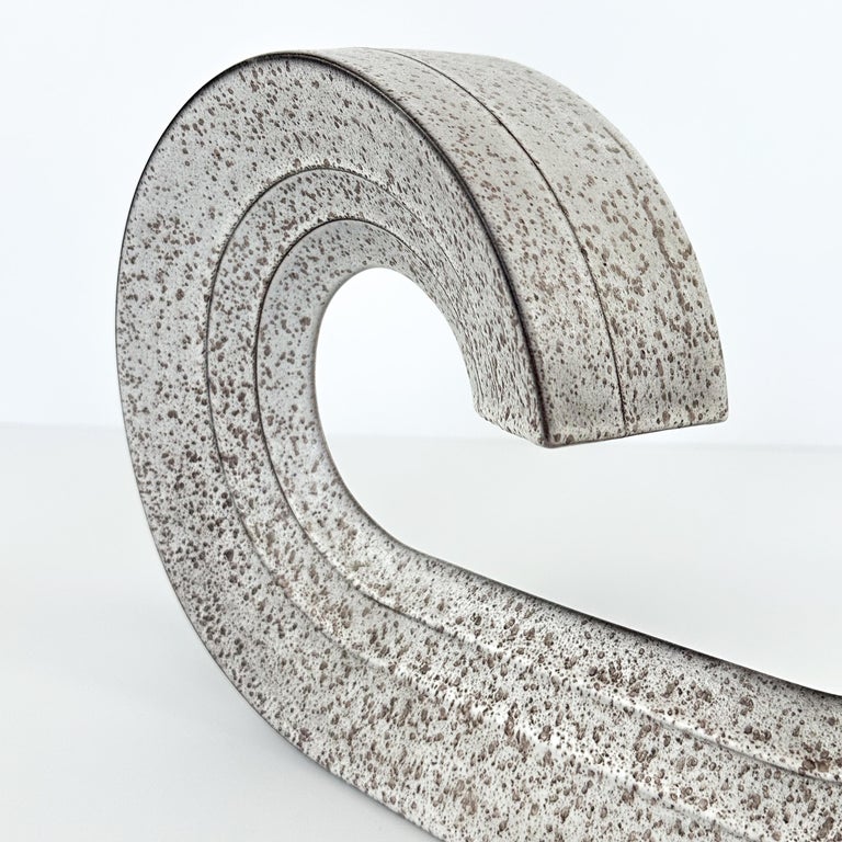 Alessio Tasca "Cornovaso" Sculptural Ceramic Vase at 1stDibs