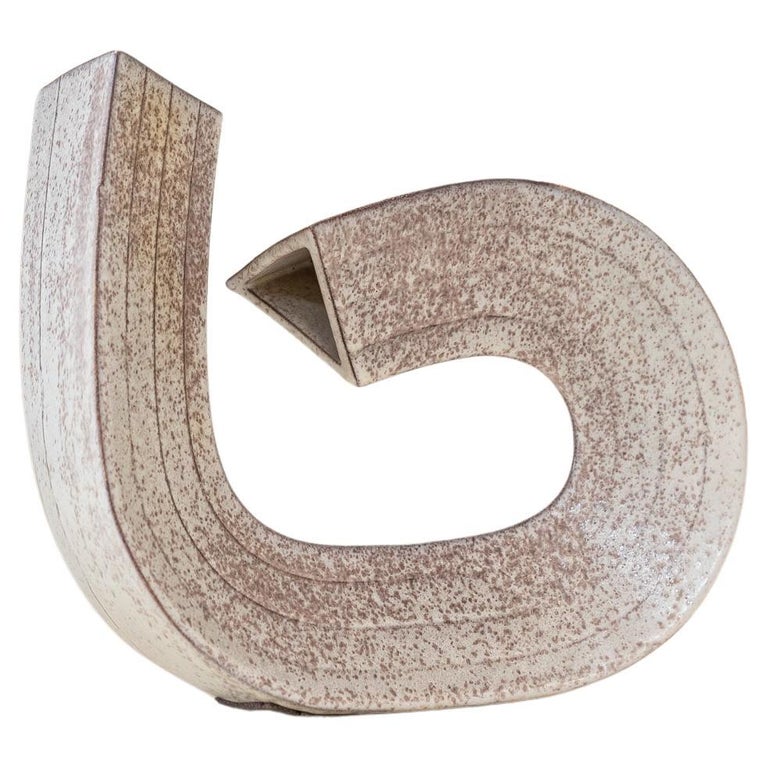 Alessio Tasca's "Cornovaso" Ceramic Sculture and Vase, Italy 1968 at ...