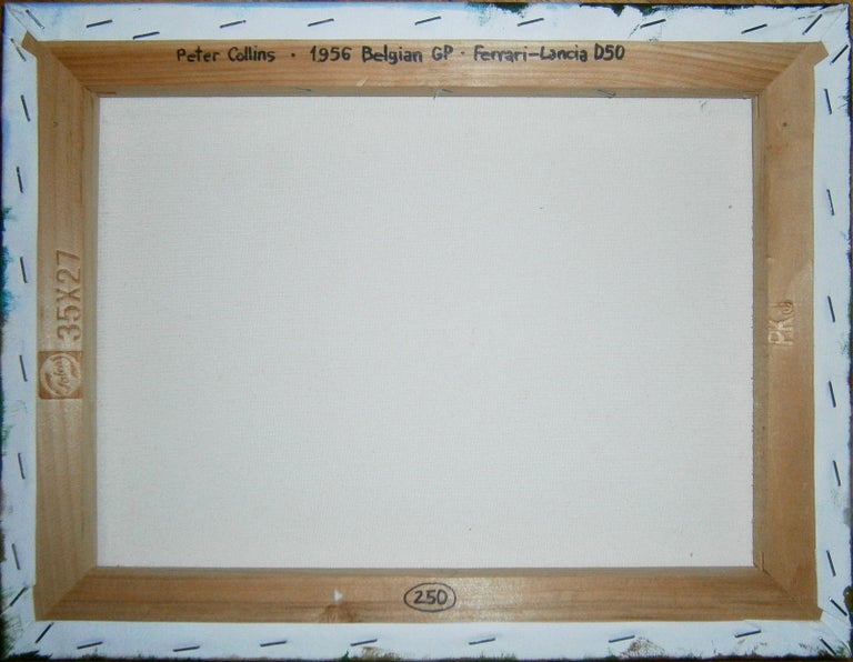 Alex Balaguer - Peter Collins. 1956. Ferrari-Lancia D50. original ...