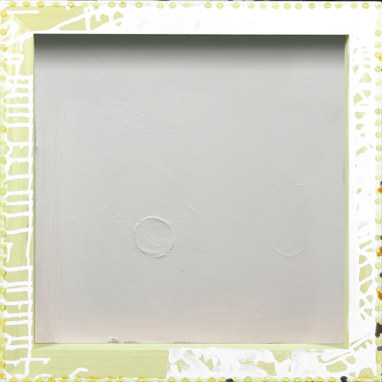 Alex Echo - Untitled emulsion on box panel with epoxy overlay painting ...