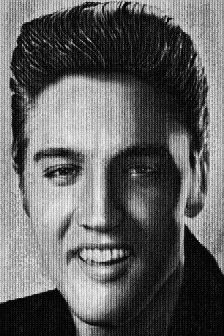 Alex Guofeng Cao - Elvis vs Lennon For Sale at 1stDibs