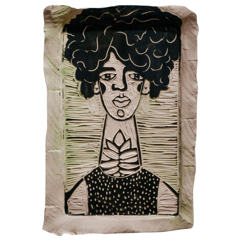 Alex Hodge - Earnest Eve, Carved porcelain For Sale at 1stDibs