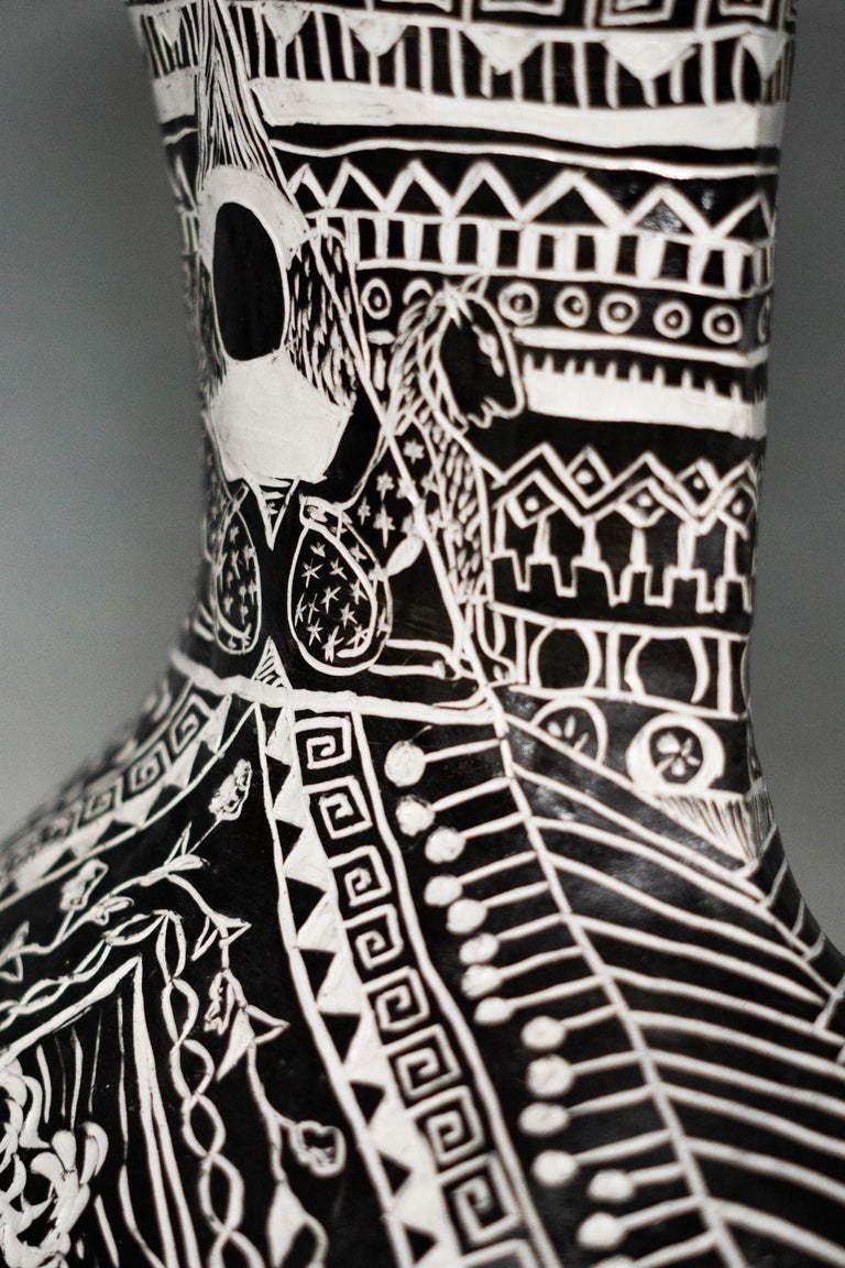 Alex Hodge - History Lesson Power Is Always Taken. Hand Carved Large ...