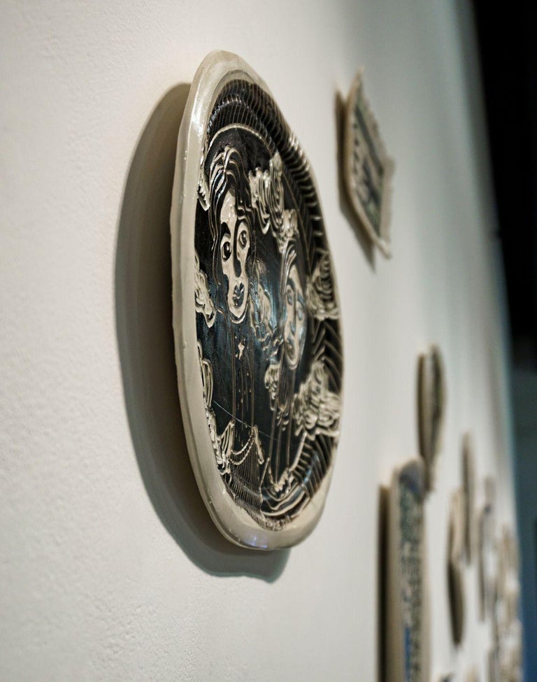 Alex Hodge - Wishing Wanders, Carved porcelain For Sale at 1stDibs