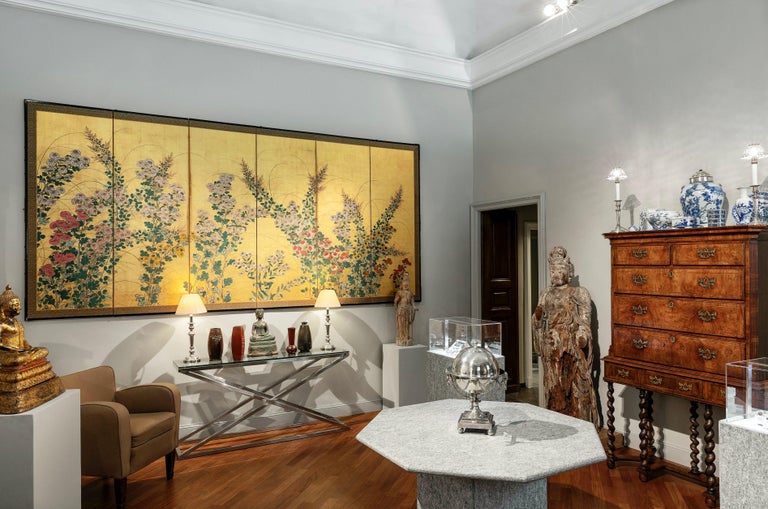 Alex Jona Corda White Diamond 18 Karat Yellow Gold Cocktail Ring For ...