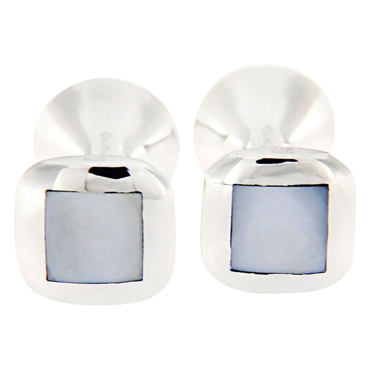 Alex Jona Sterling Silver Dollar $ Cufflinks For Sale at 1stDibs
