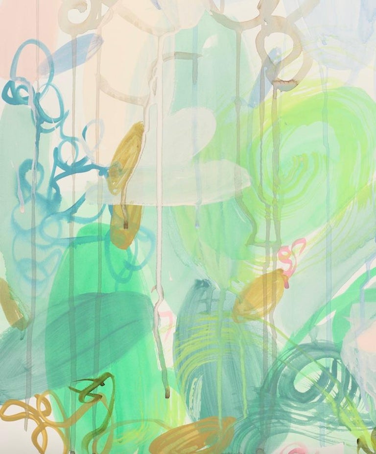 Alex K. Mason - Abstract Nature Painting Alex K. Mason Mother Nature's Work Diptych A For Sale ...