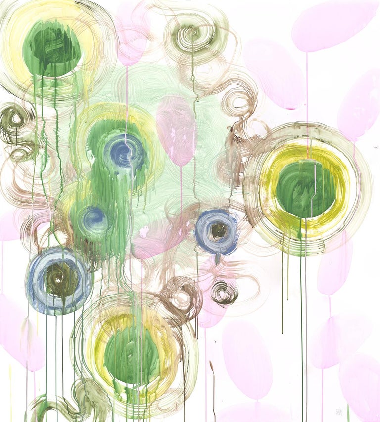 Alex K. Mason - Abstract Painting Alex K. Mason Kinetic Fade Ink ...