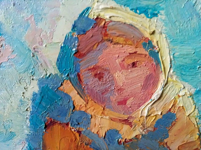 Alex Kalenyuk - The star came down clear, Original oil Painting, Ready ...