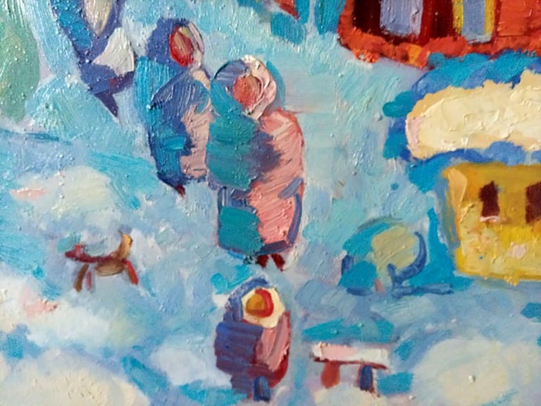 Alex Kalenyuk - The star came down clear, Original oil Painting, Ready ...